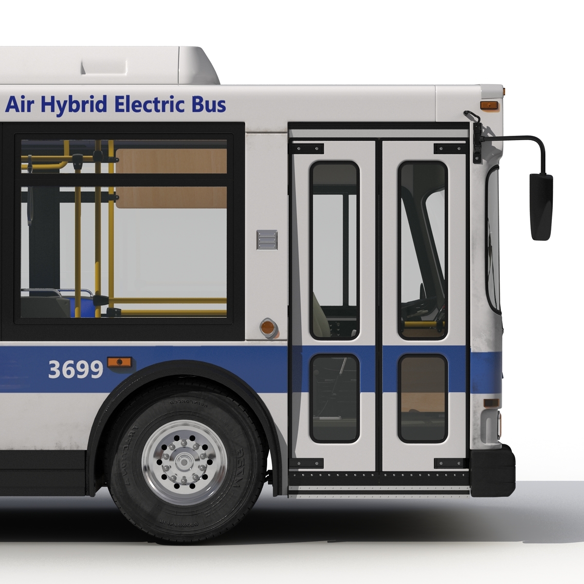 3d mta new york city bus