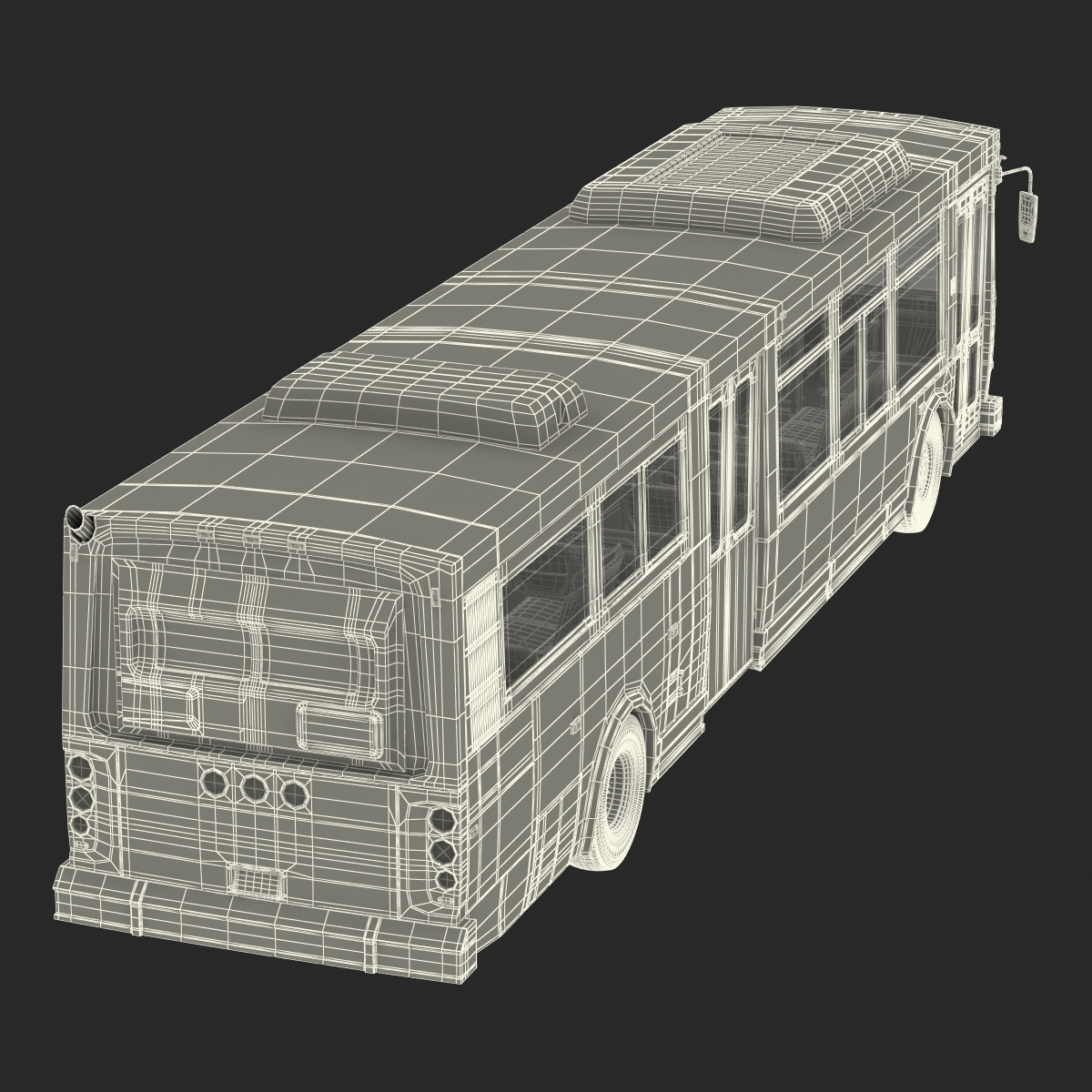 3d mta new york city bus