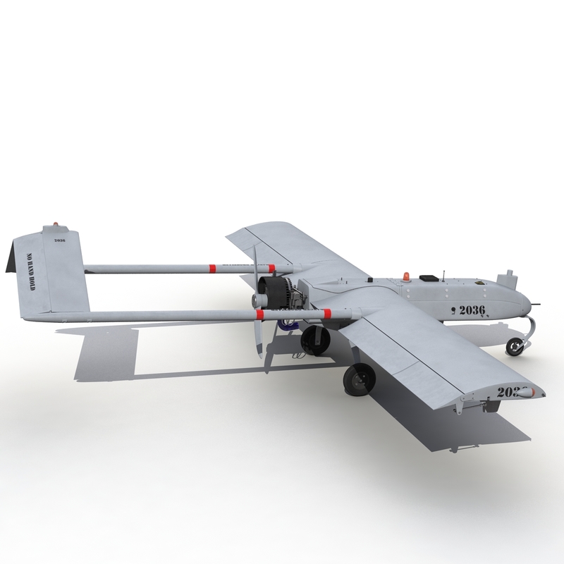 aai rq-7 shadow uav 3ds