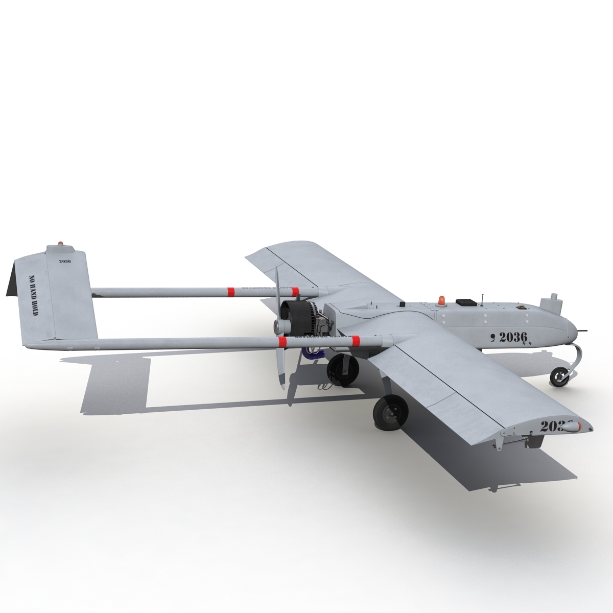 aai rq-7 shadow uav 3ds