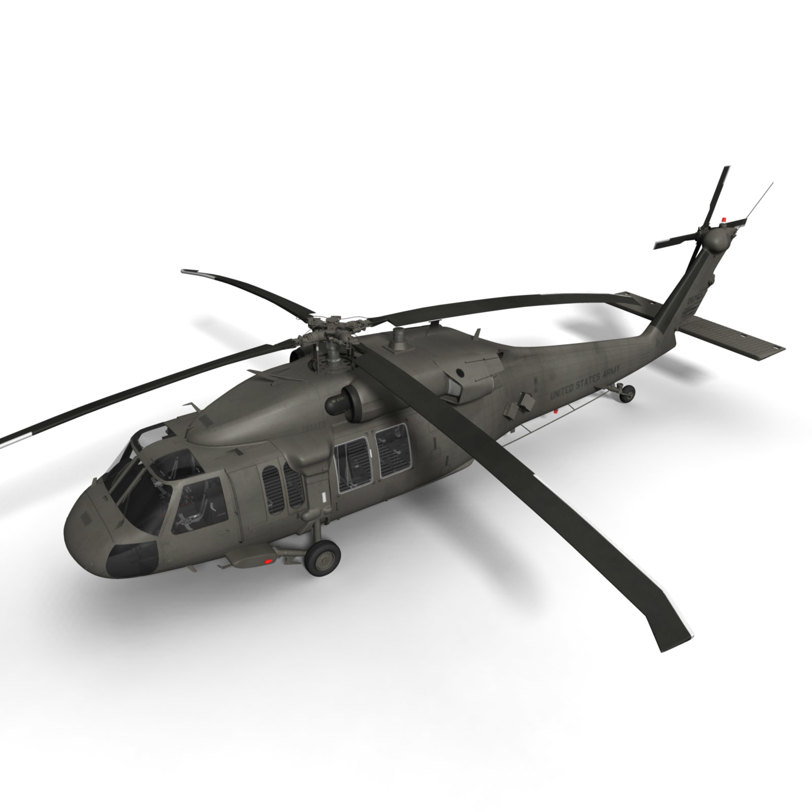 purchase uh-60 blackhawk helicopter 3d model