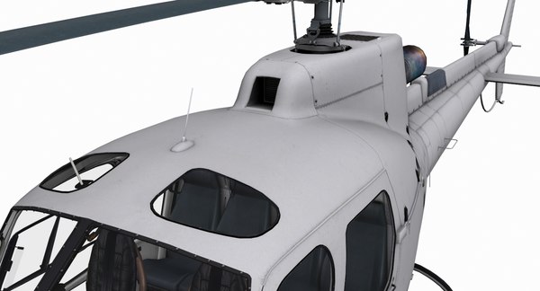 as350 b3 ecureuil 3d max