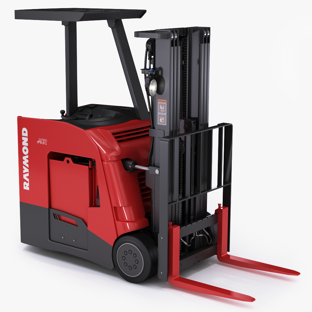 forklift raymond 4250 3d model