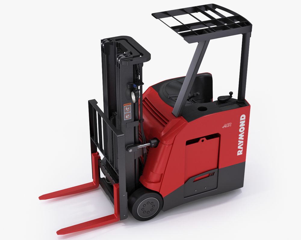 forklift raymond 4250 3d model