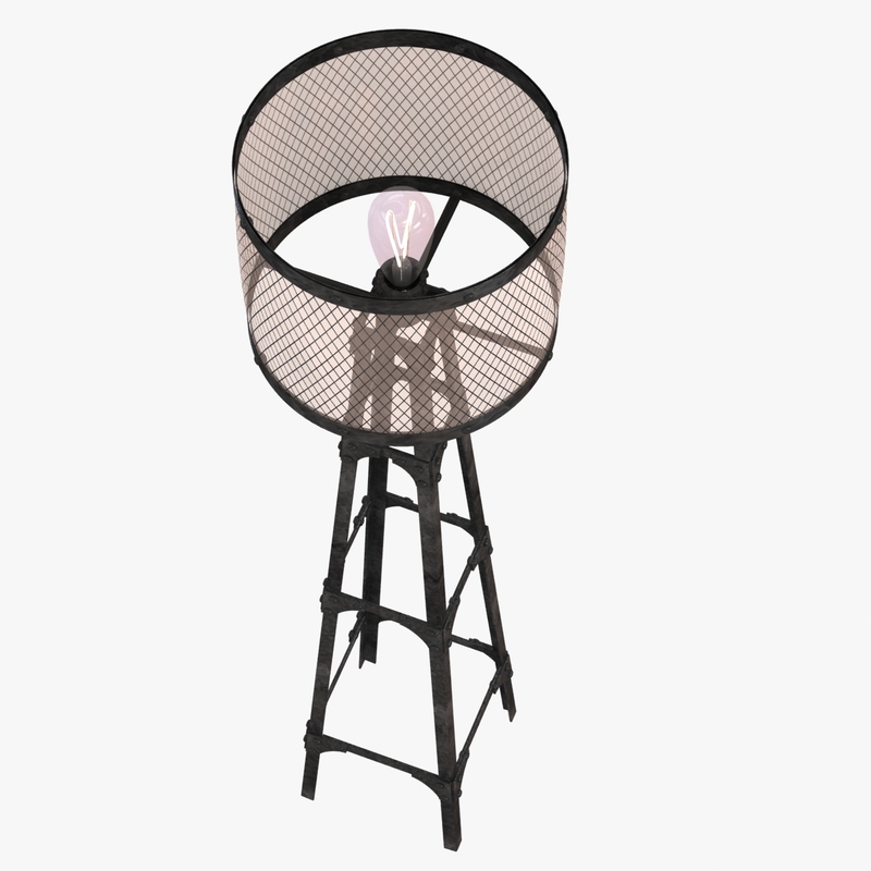 max lamp light industrial pylon