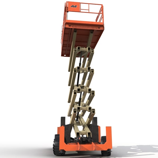 max engine powered scissor lift
