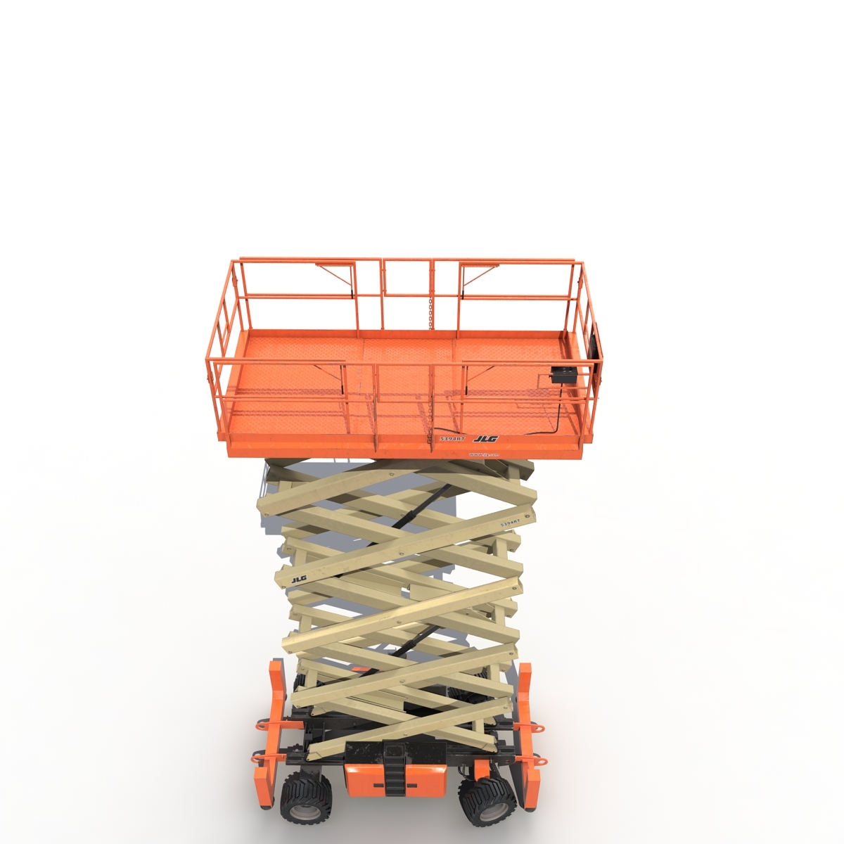 max engine powered scissor lift