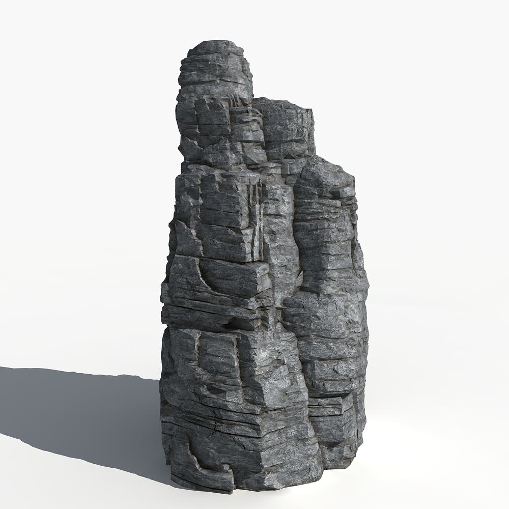 rock 3d model