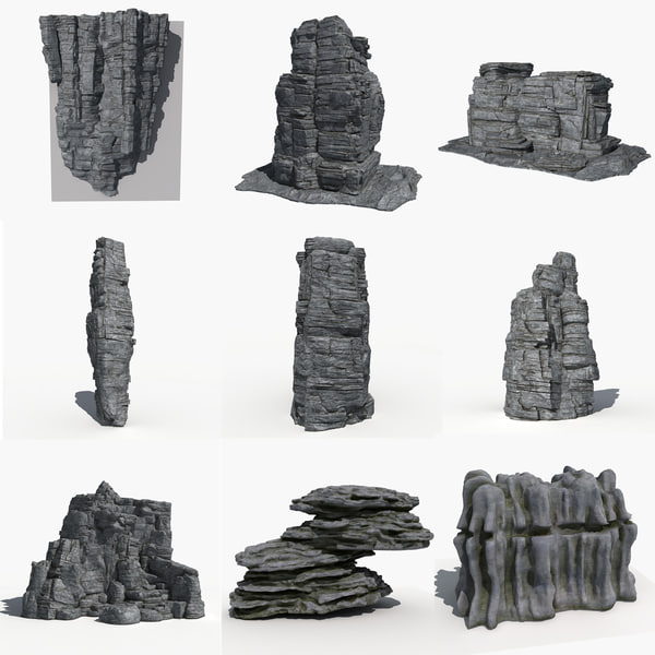 boulder rock landscape max