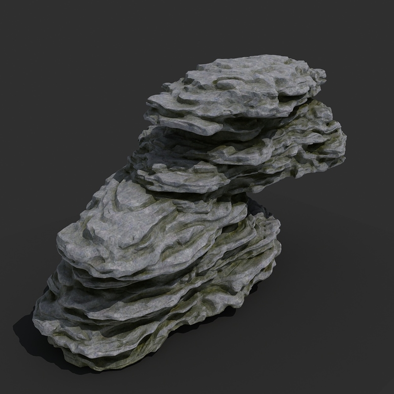 3dsmax rock