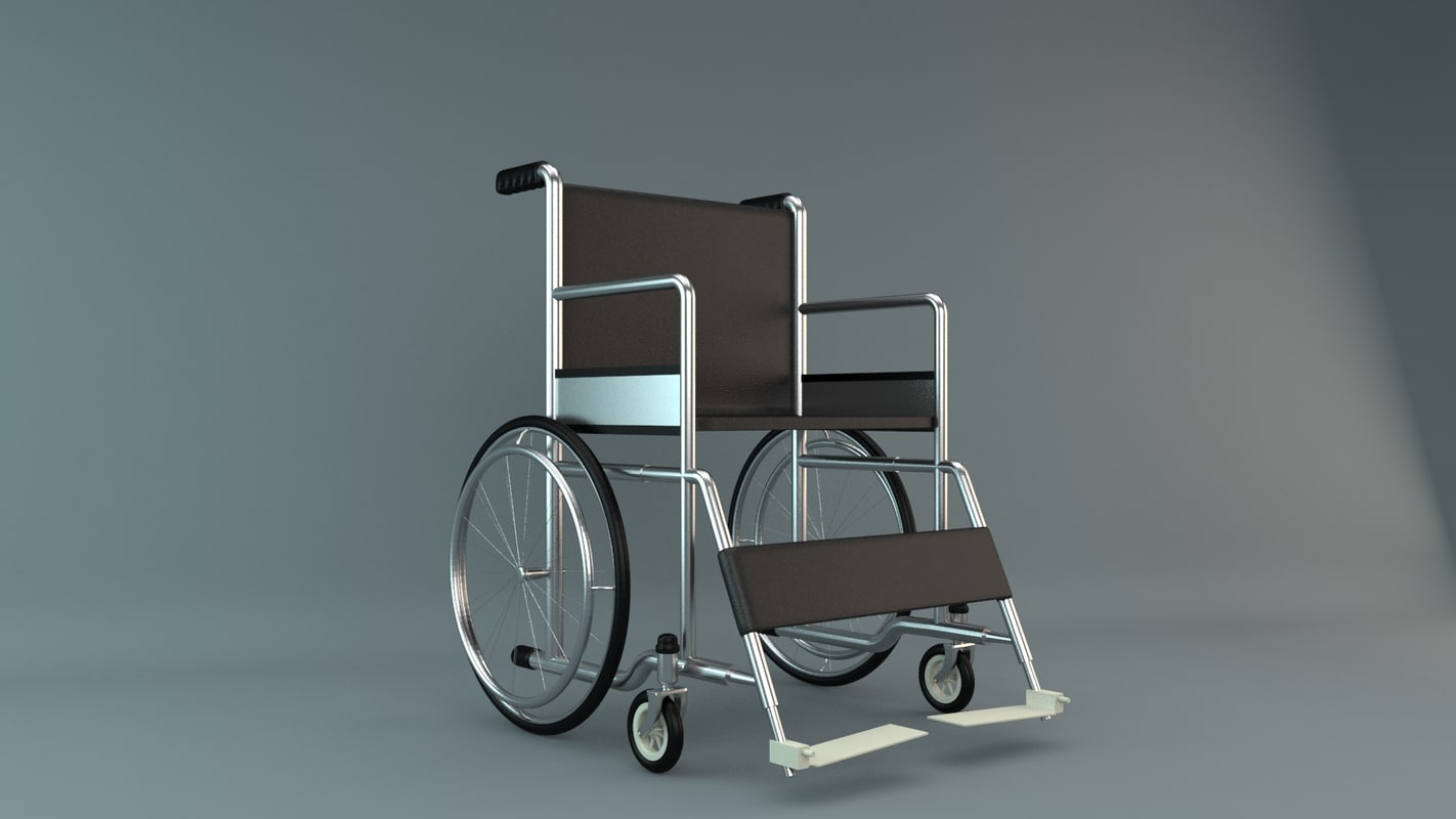 modelo 3d silla de ruedas - TurboSquid 970243