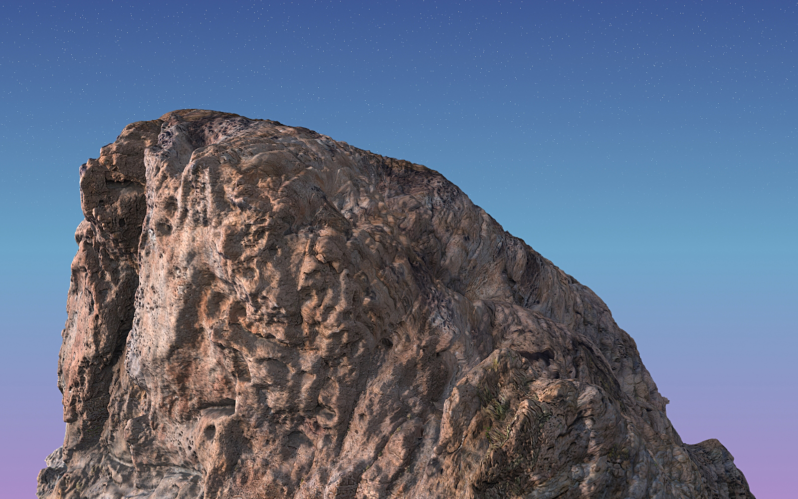 3d max mountain hd