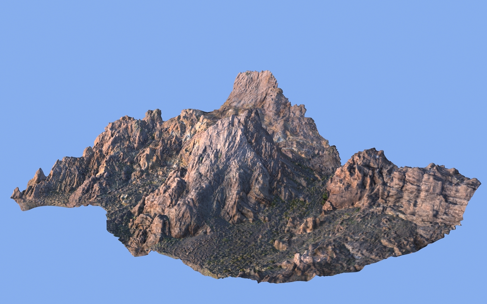 mountain 8k 3d model