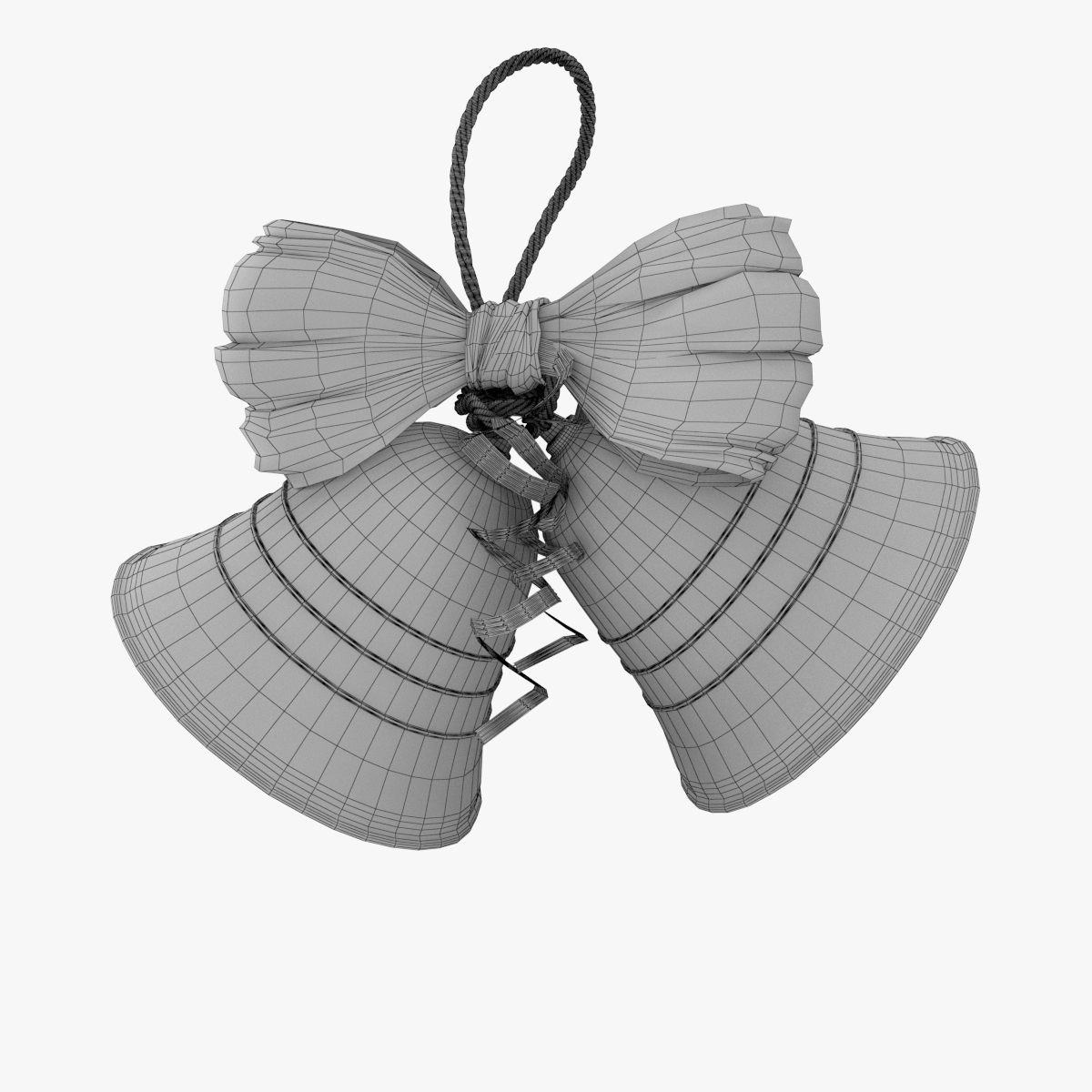 christmas bells 3d max