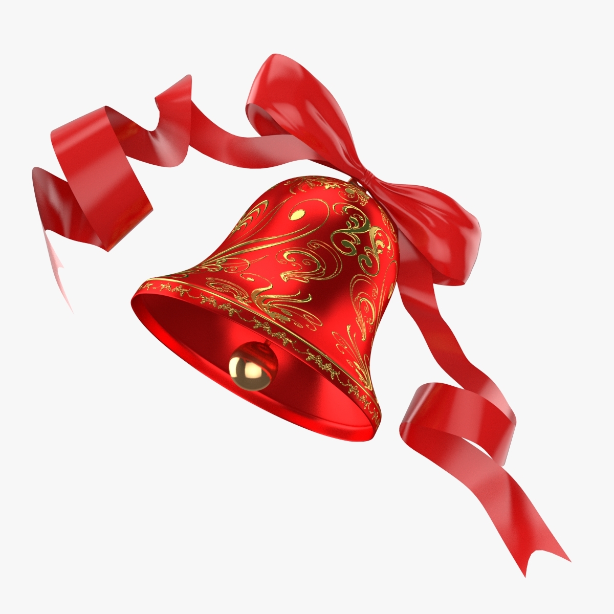 christmas bell 3d model