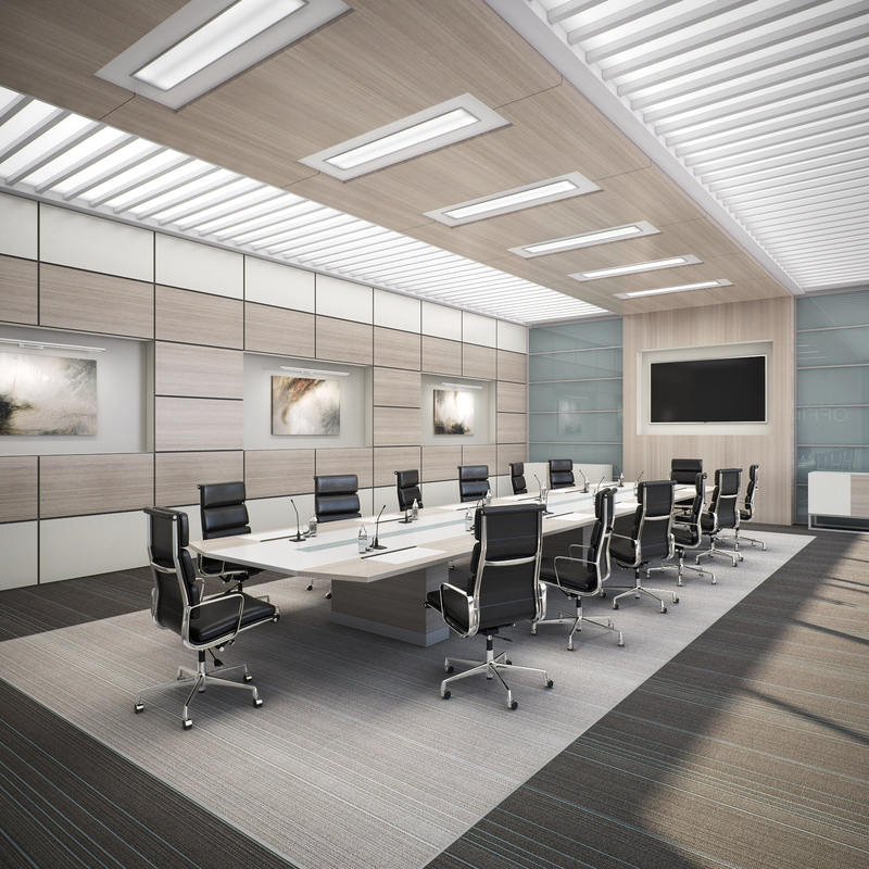 3d conference room model