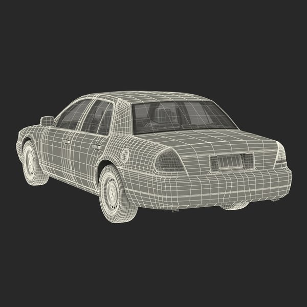 3d crown victoria