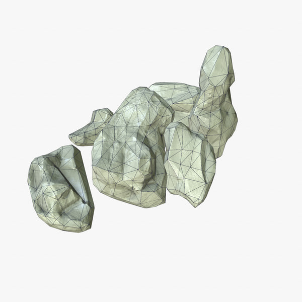 small stone 3d max