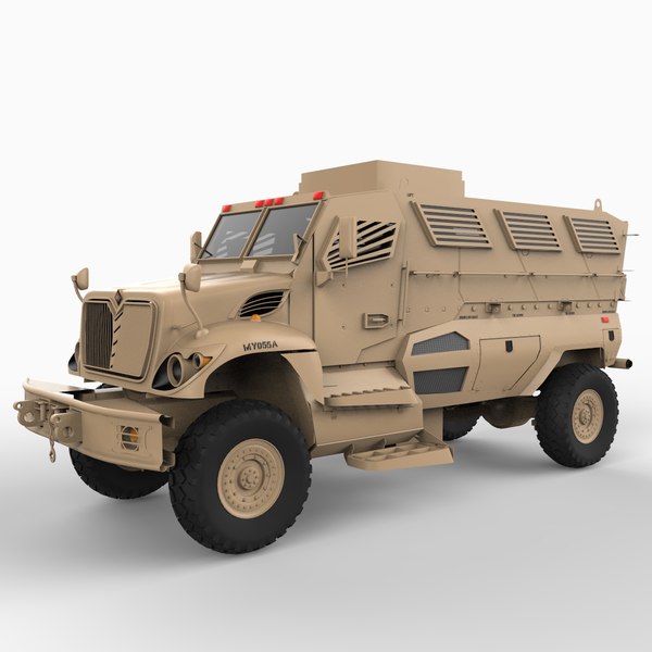 buffalo mrap 3d model