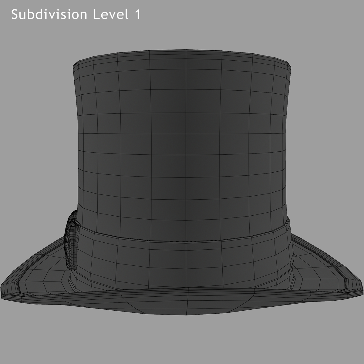 3d model hat