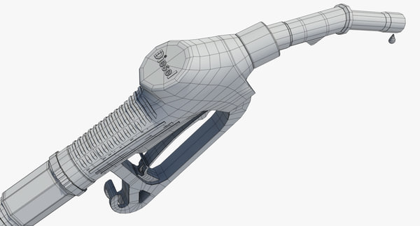 3d model gas nozzle