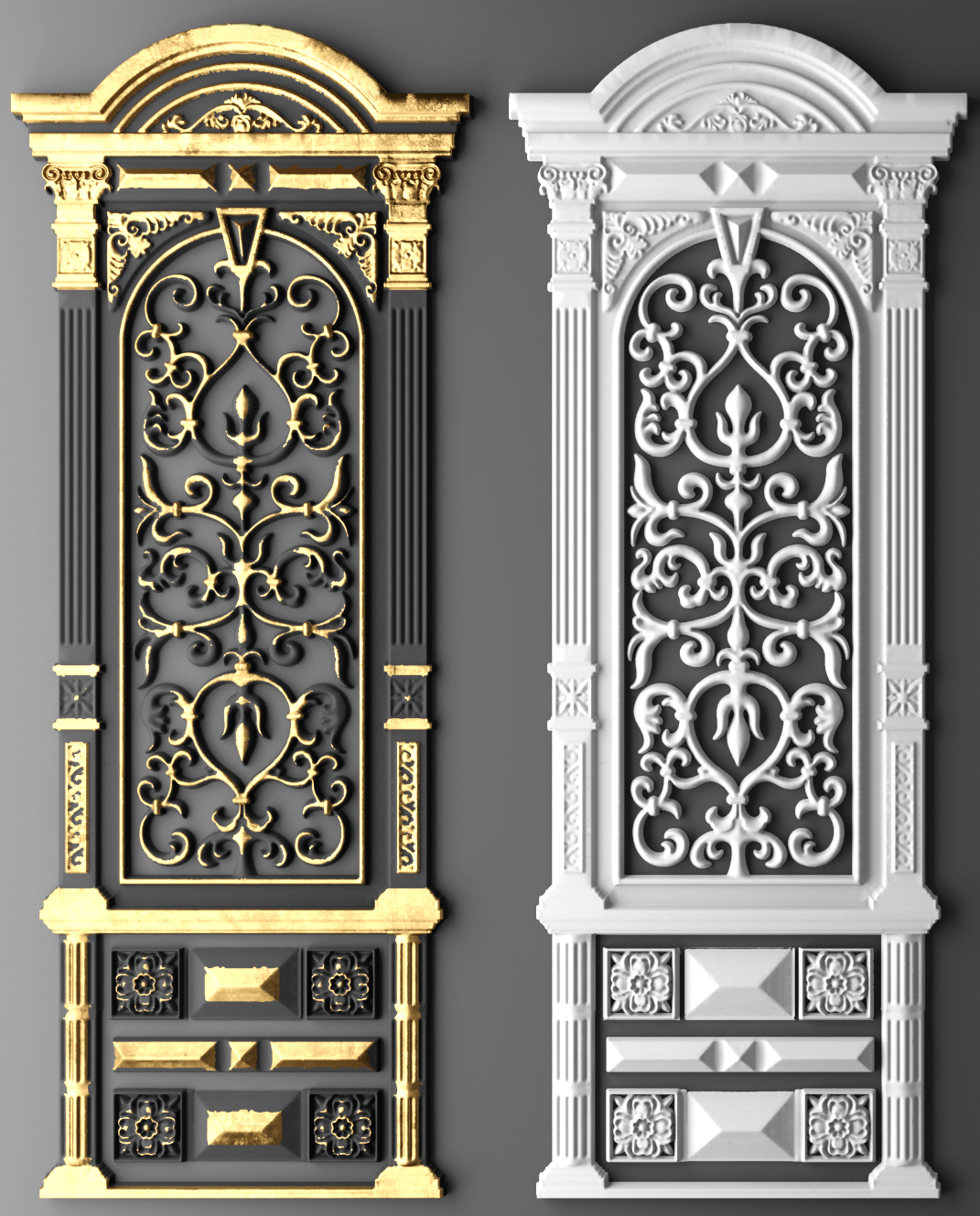 3d model fretwork