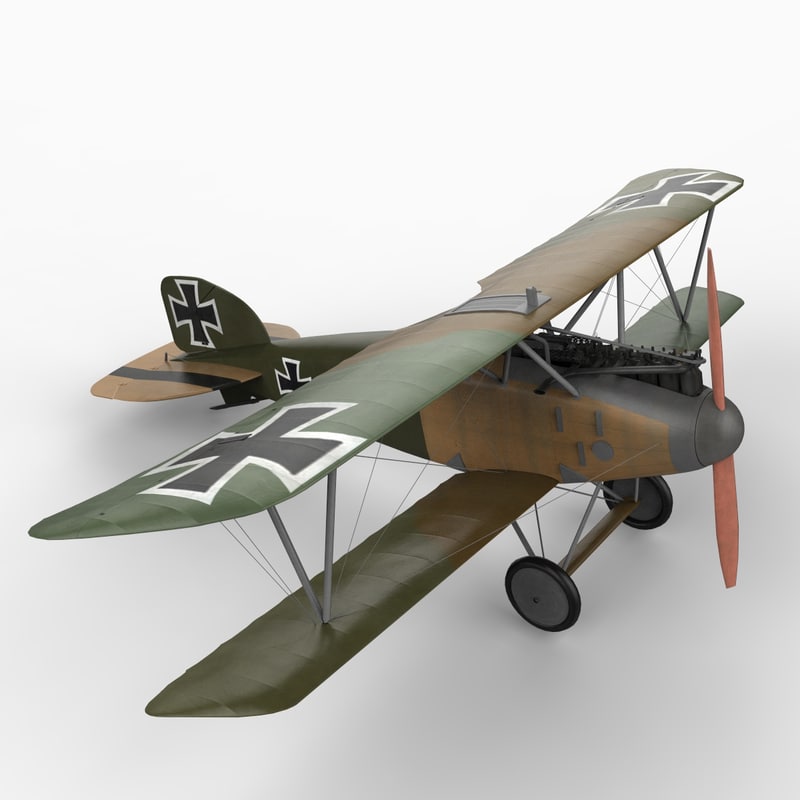 3d model albatros d iii