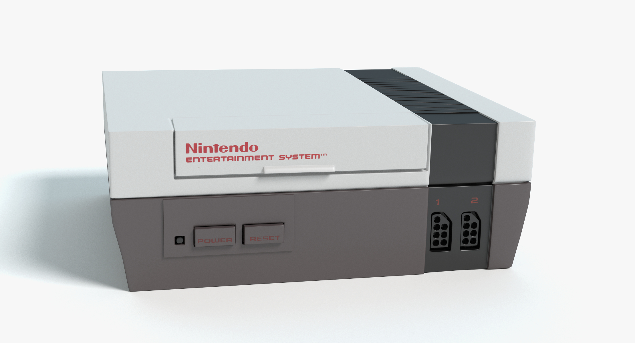 3d nintendo nes model