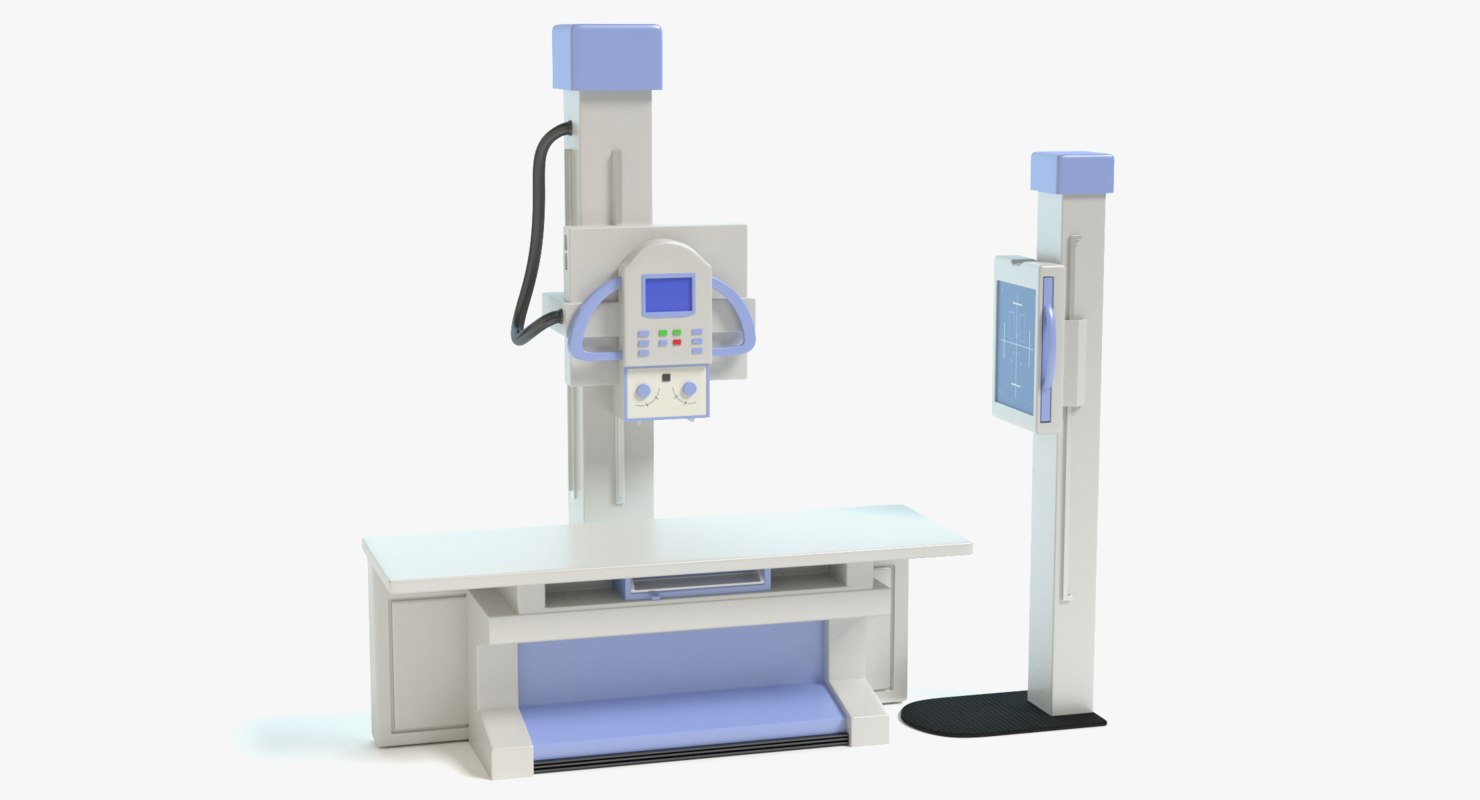 3d model x-ray machine
