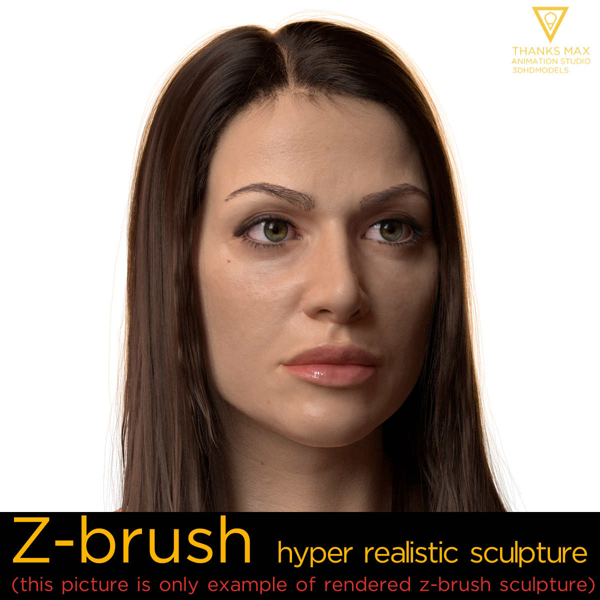 emily hyper realistic female 3d model
