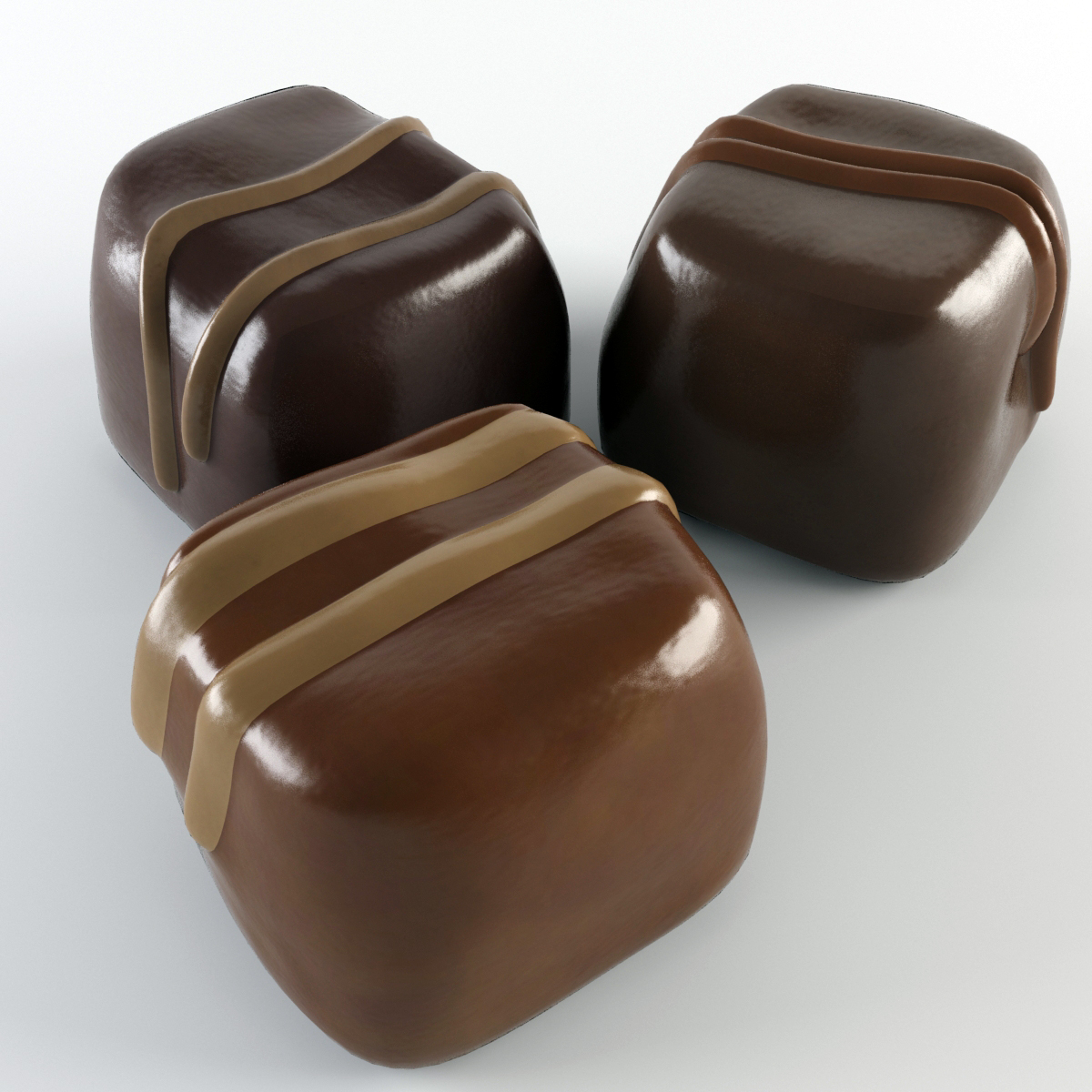 chocolate 3d model