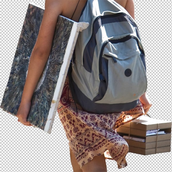Texture PNG people 2d cutout