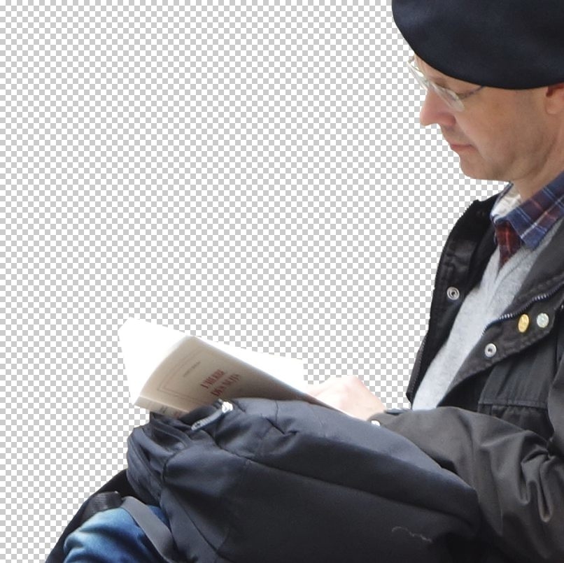 Texture PNG people 2d cutout