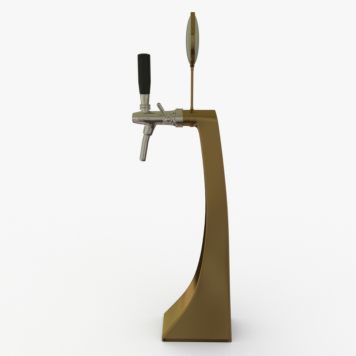 beer tap 3d model