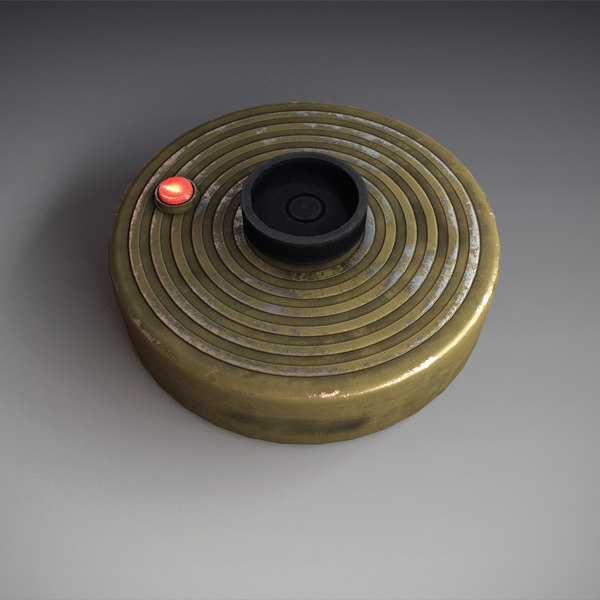 Land Mine 3D Models for Download | TurboSquid