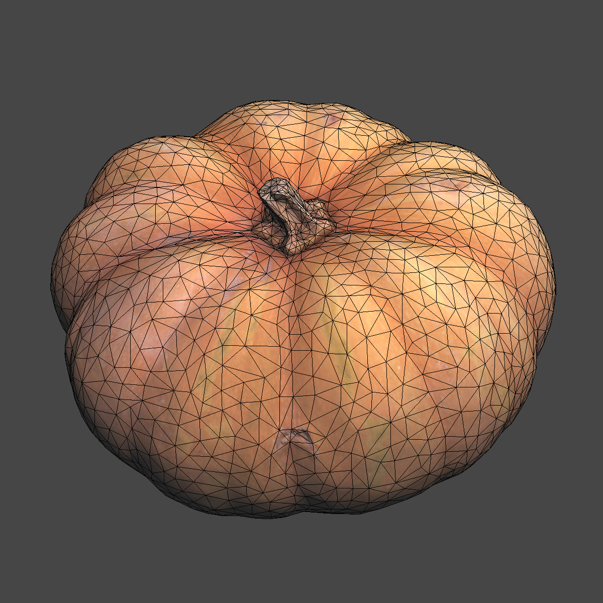 3ds max pumpkin scan