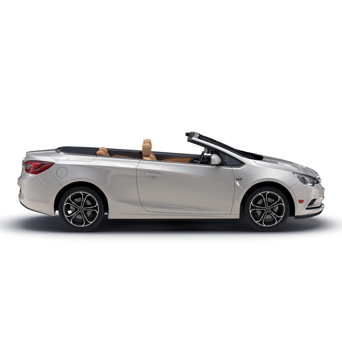 3d buick cascada 2016 rigged