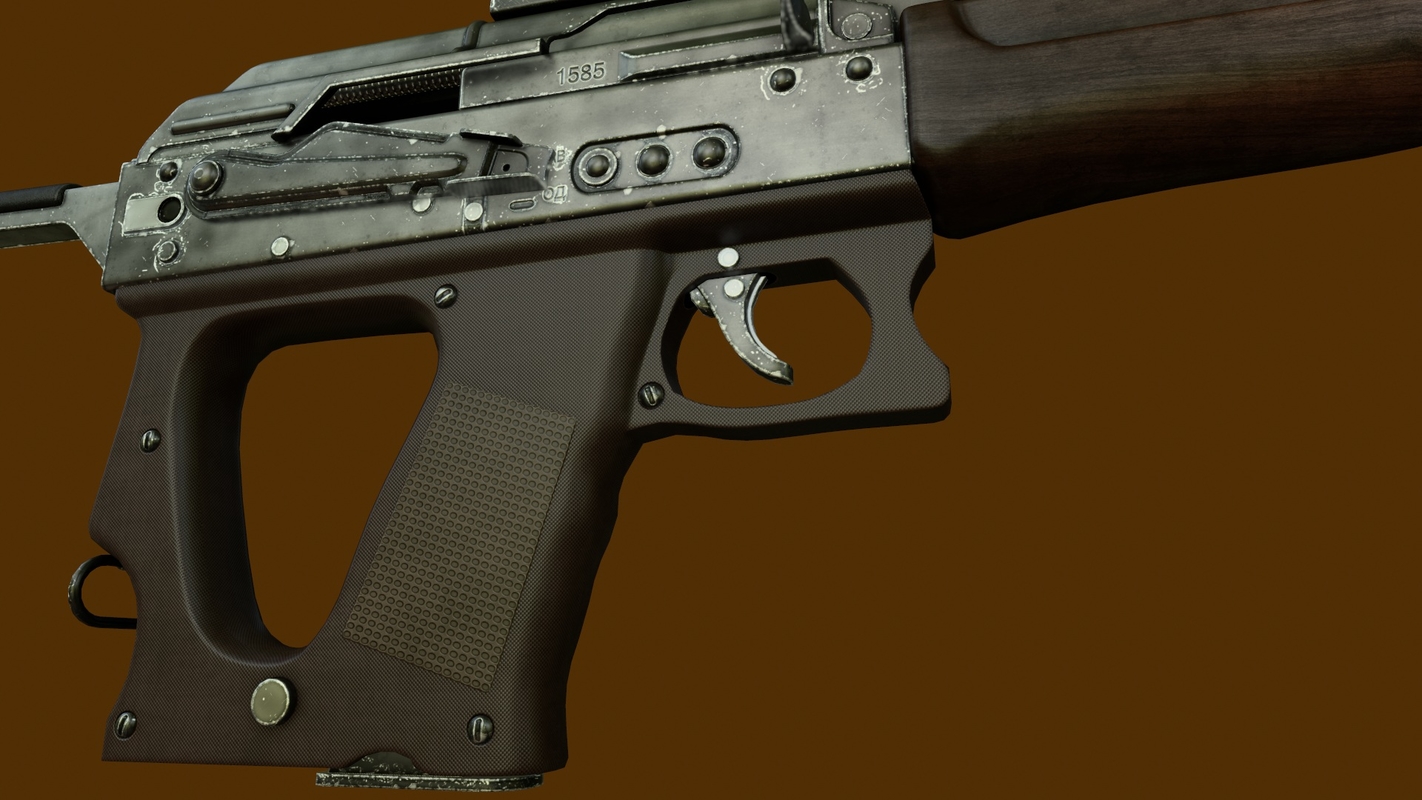 3d 9mm smg gepard model