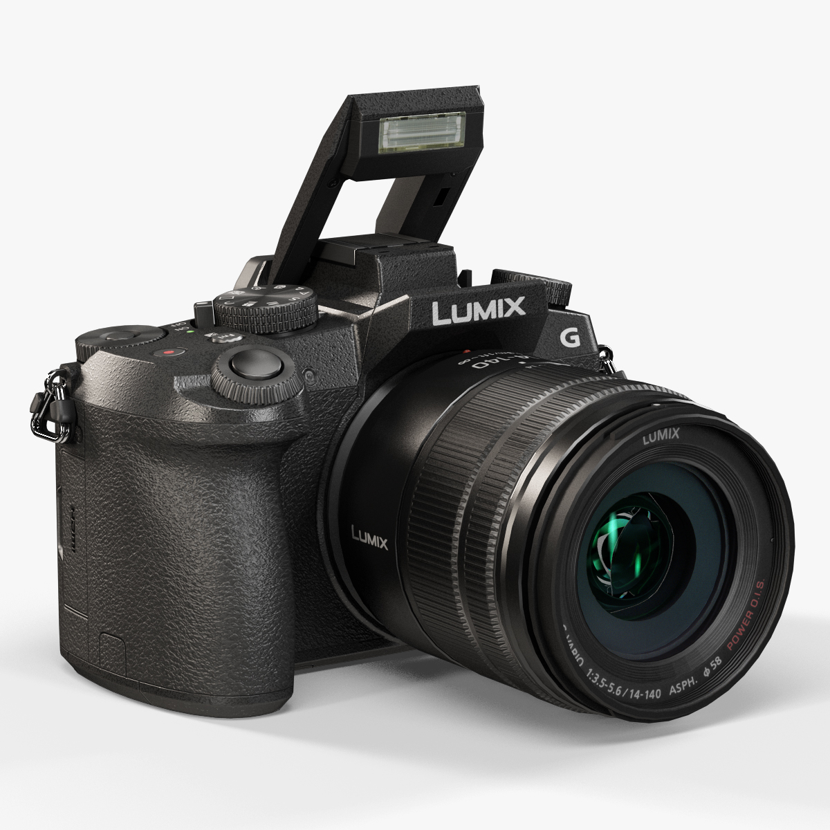 3d Model Panasonic Lumix Dmc G7 Kit