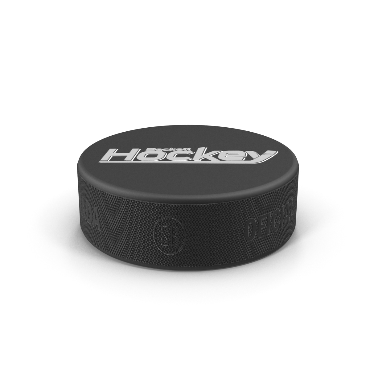 3d model of hockey stick puck