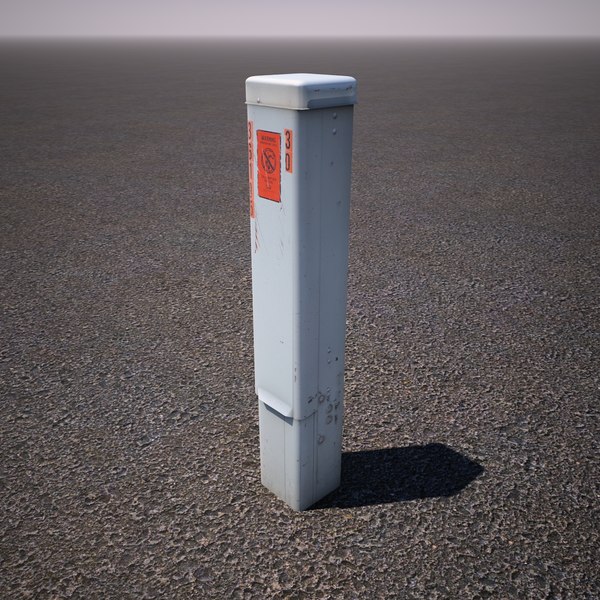 cable utility box 3d model