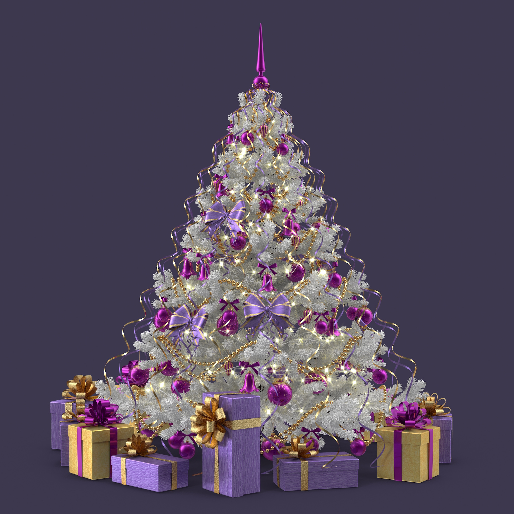 christmas tree 3d model