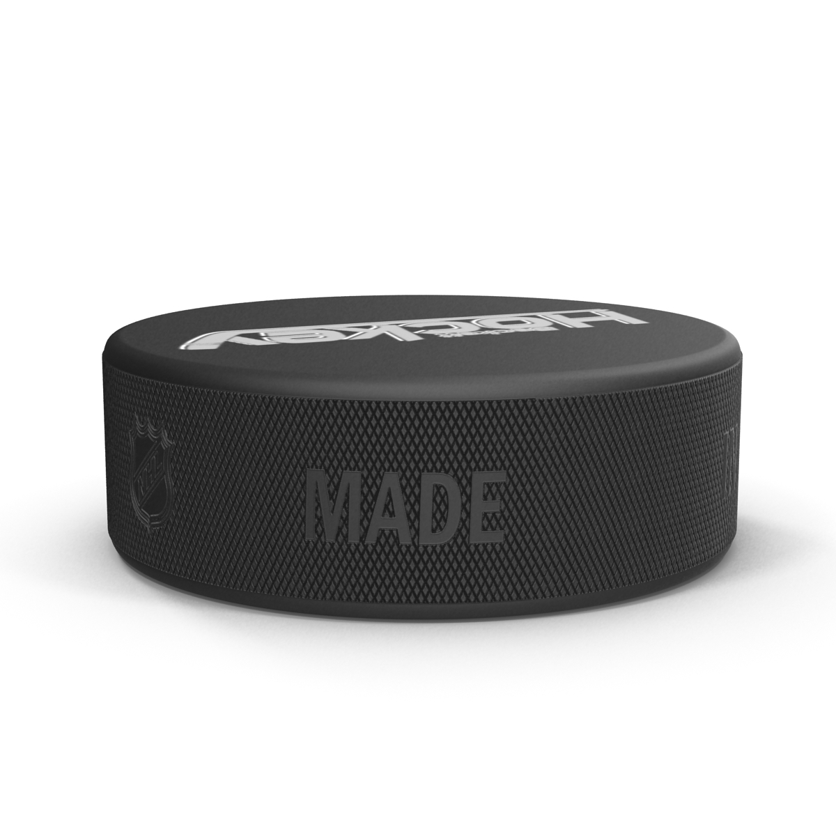 3d model of hockey stick puck