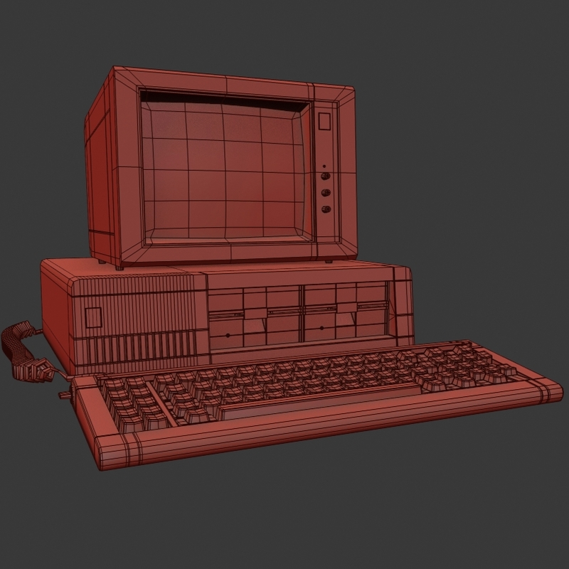 vintage pc 3d 3ds