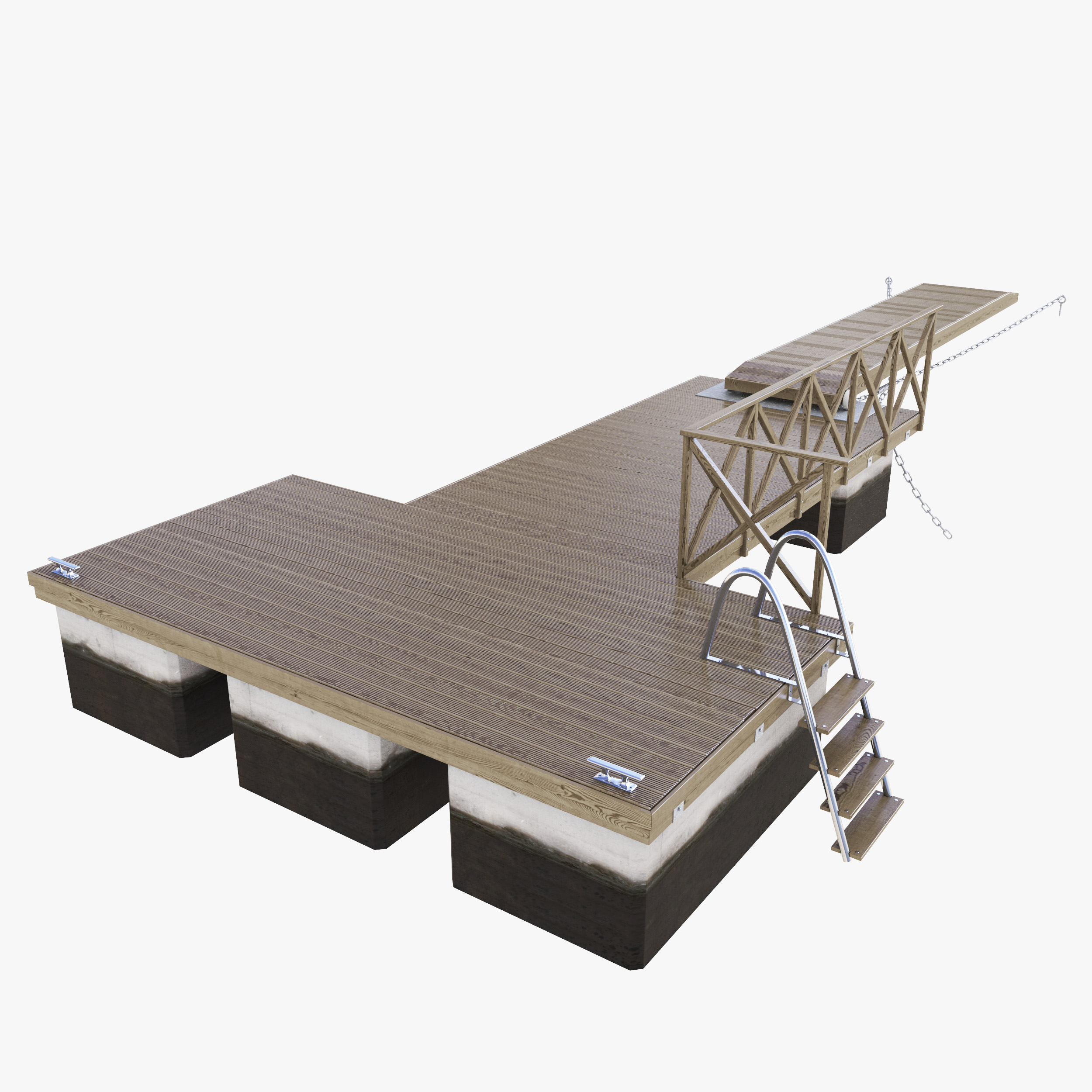 3d model pier