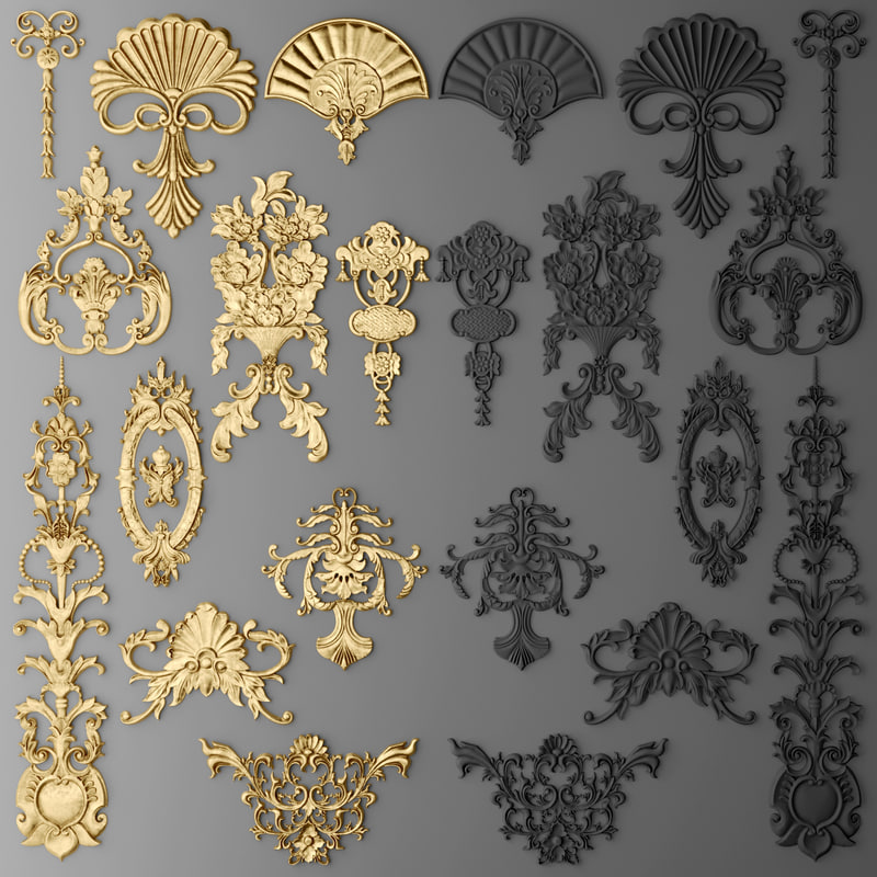 fretwork set 3d max