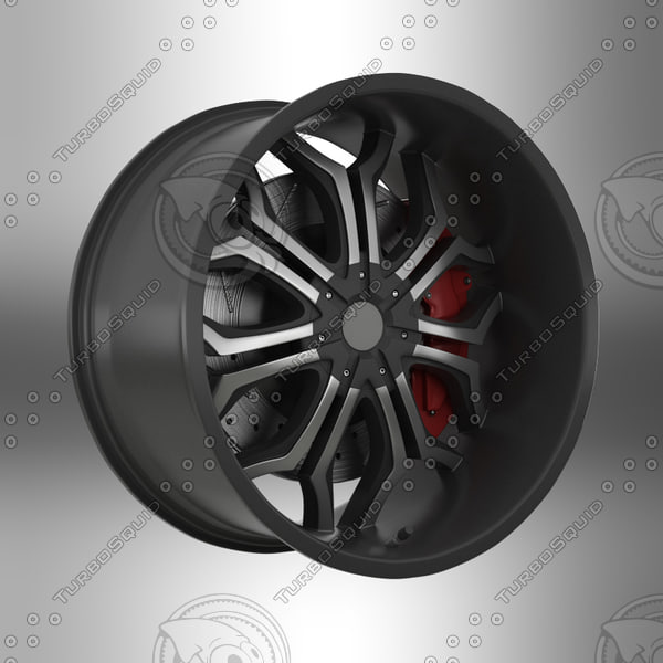 3d 3ds wheel rim