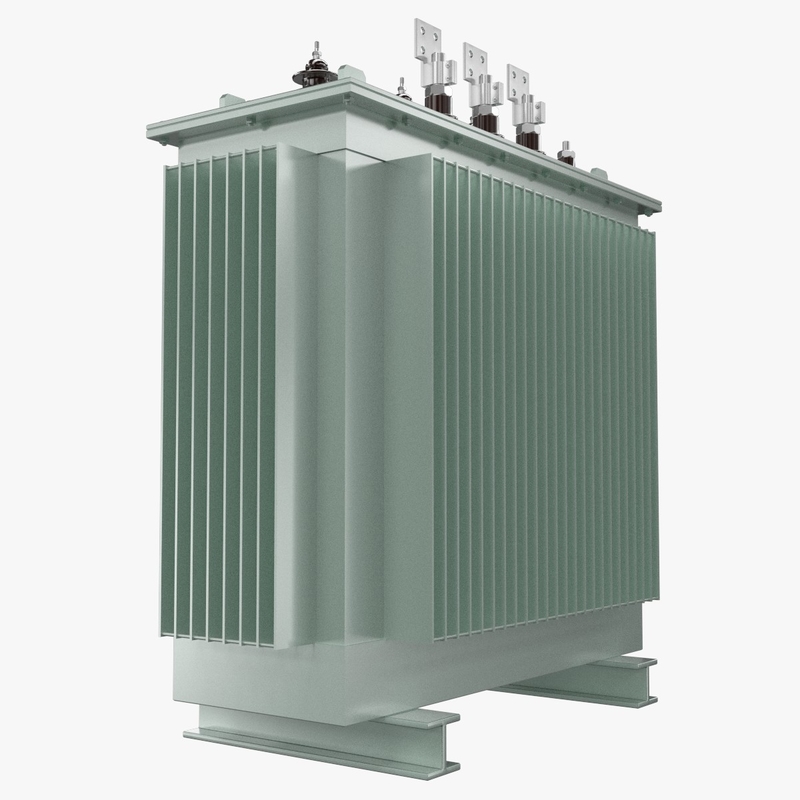 3d electrical transformer model