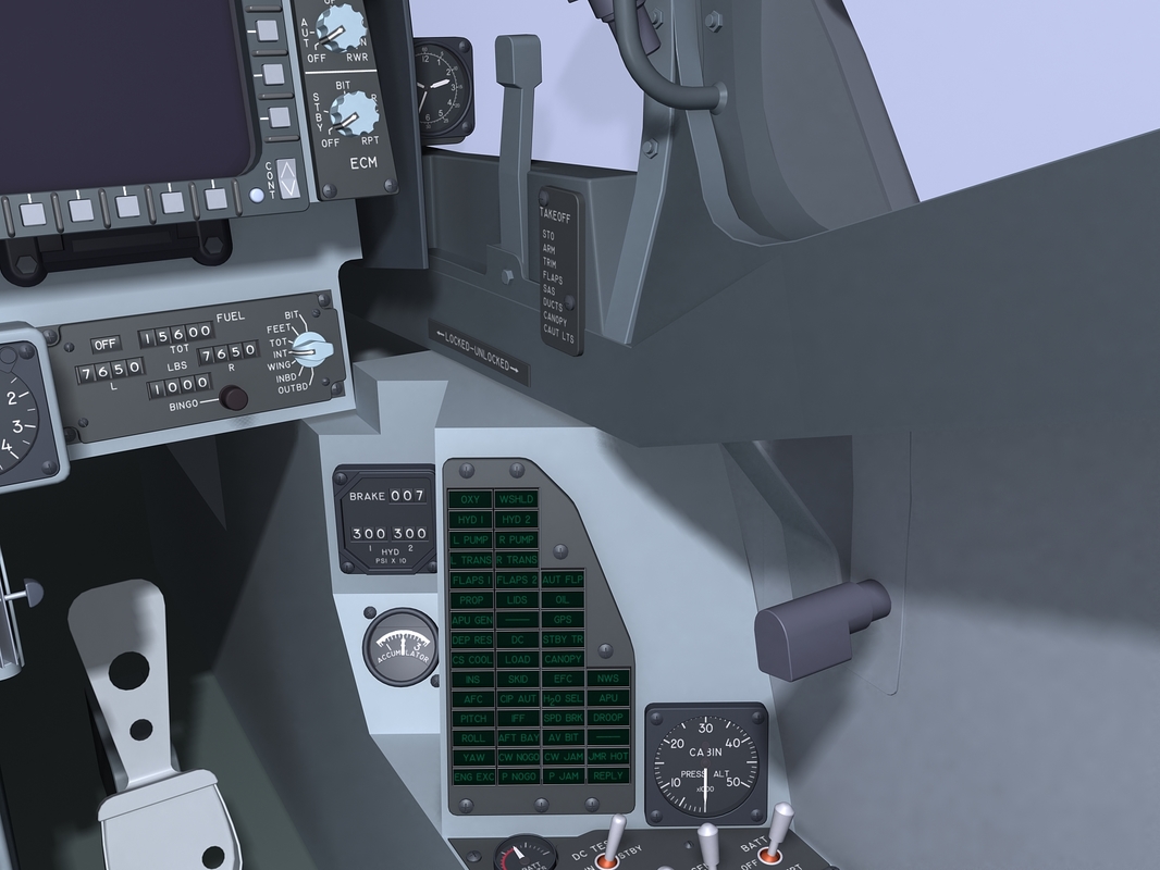 3ds av-8b harrier cockpit