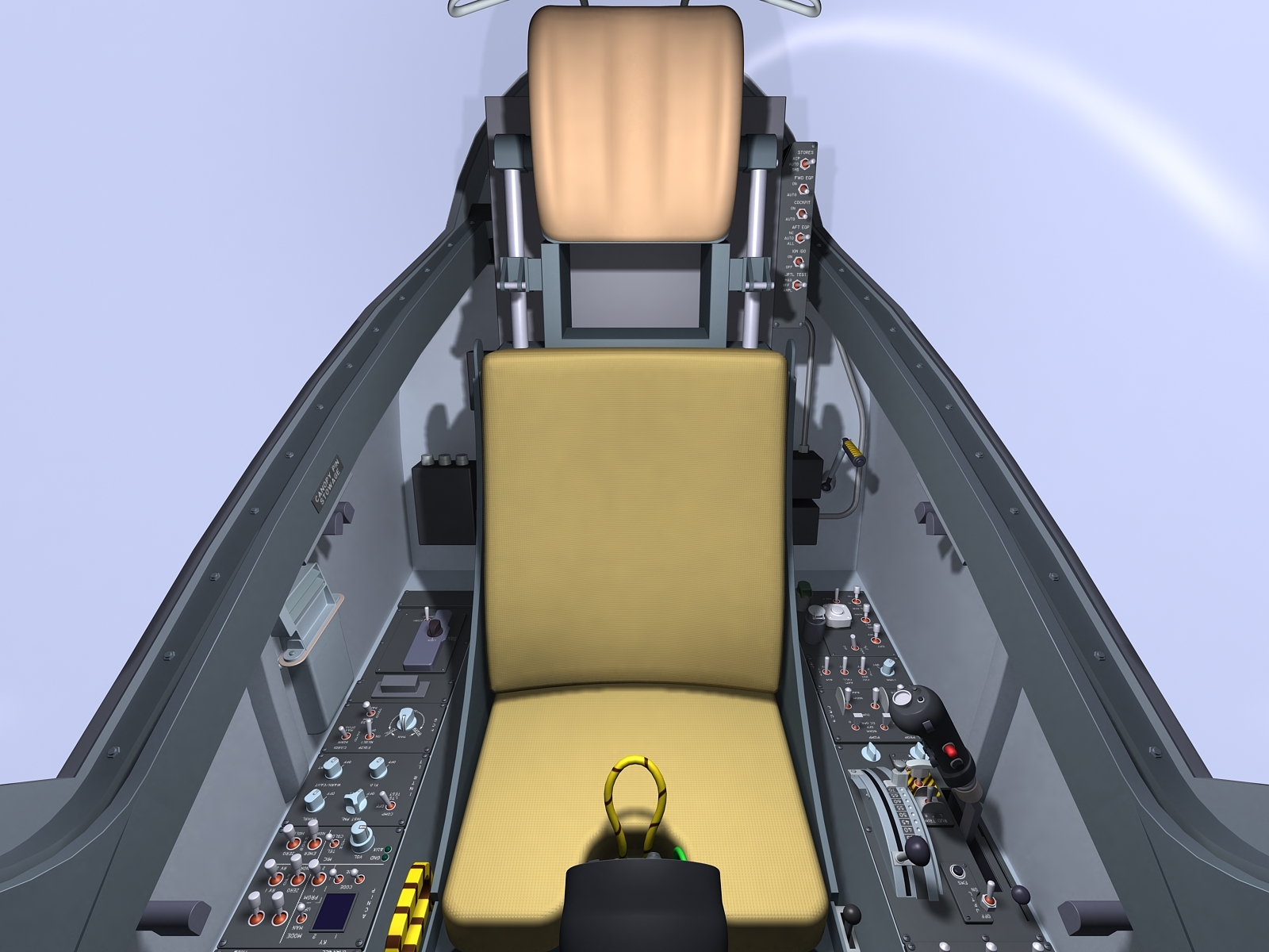 3ds av-8b harrier cockpit